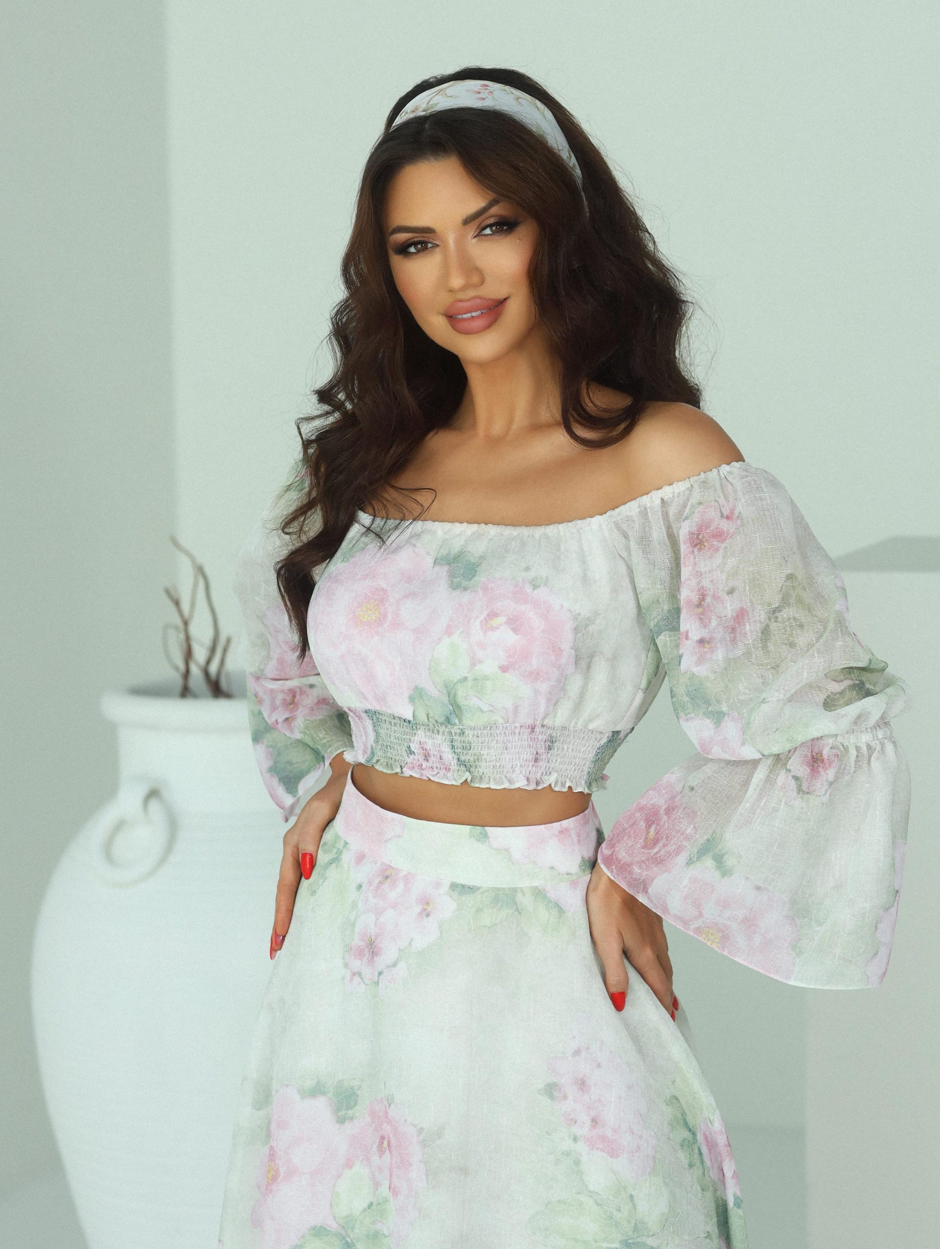 Delilah Floral Linen Set – HHart Designs