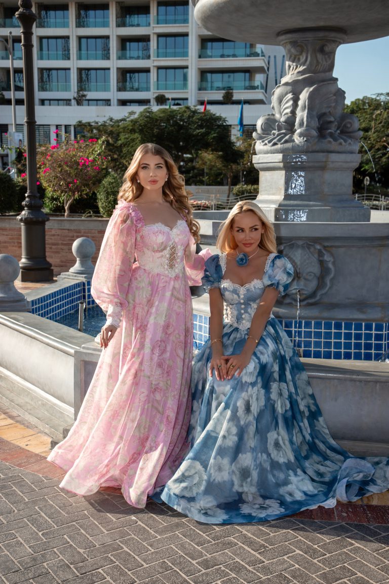 Joy of Heaven Floral Laces Long Dress – HHart Designs