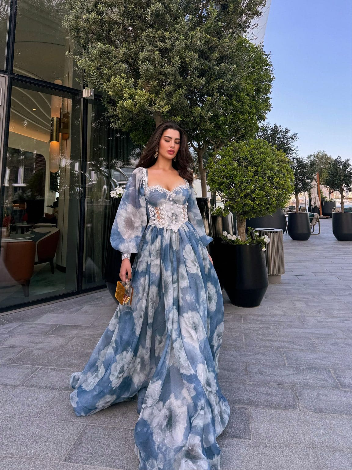 Joy of Heaven Floral Laces Long Dress – HHart Designs